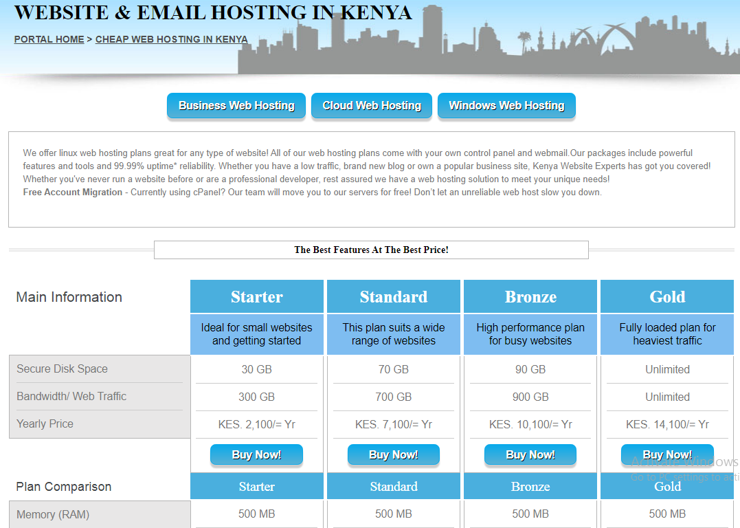 Best web hosting service providers in Kenya - Shujaa Host